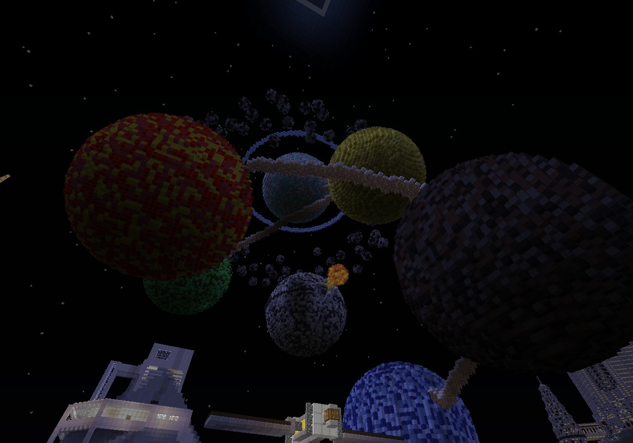 Multi-builds Minecraft Map