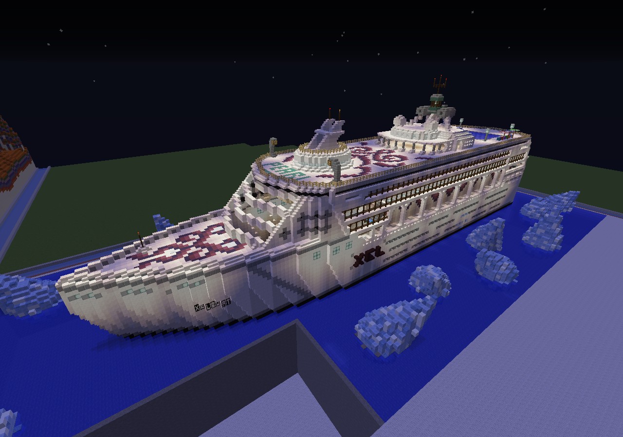 Cruise Ship Minecraft Map
