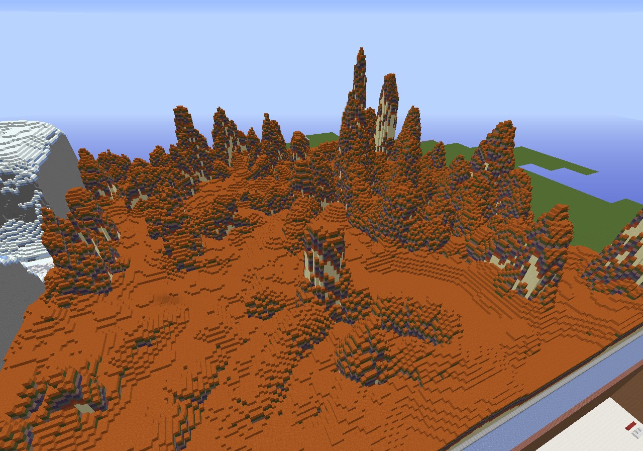 Build Collage 2 - Landscaping Minecraft Map