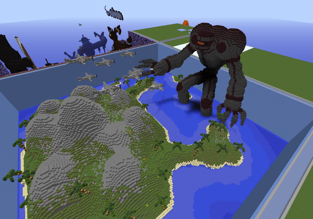 Organics - collage Minecraft Map