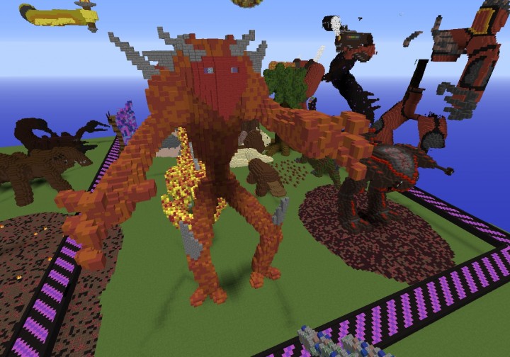 Organics - collage Minecraft Map