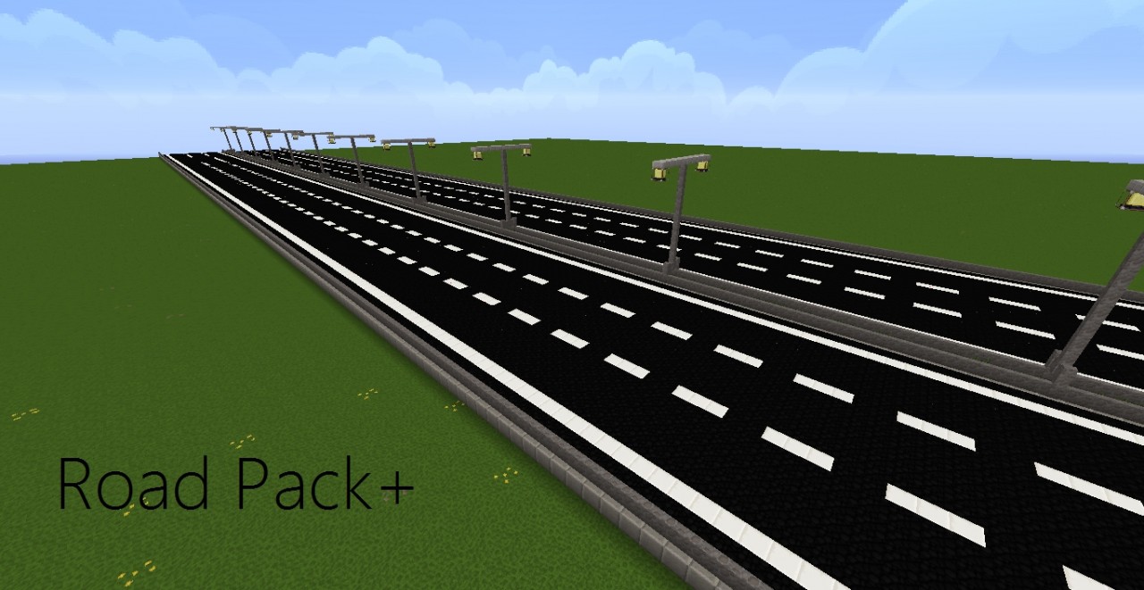 Road Pack+ Minecraft Map
