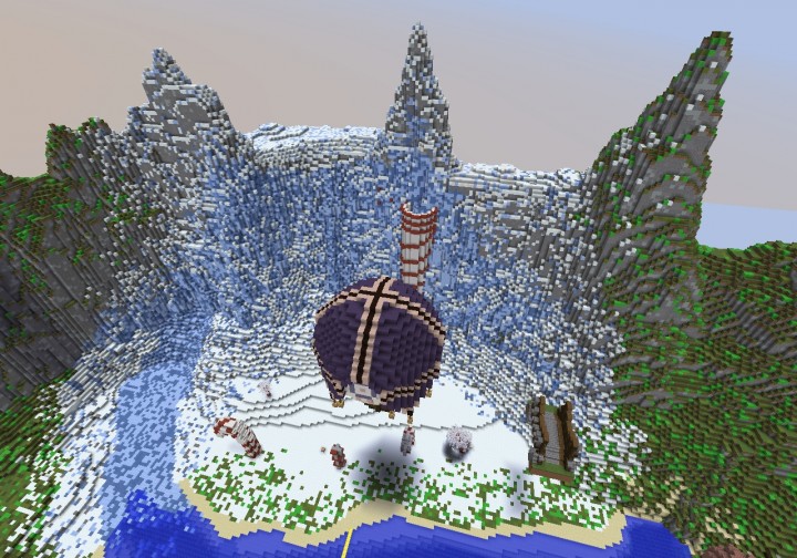 Largest build yet Minecraft Map