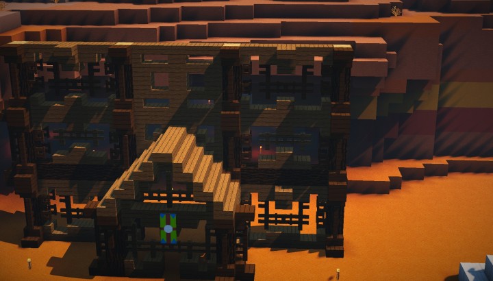 Western House Minecraft Map