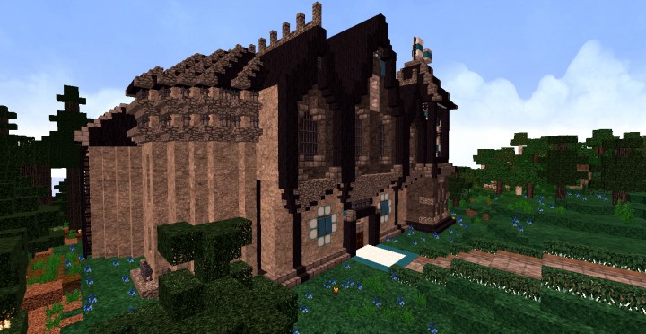 Bavarian Fairy Tale Castle Minecraft Map