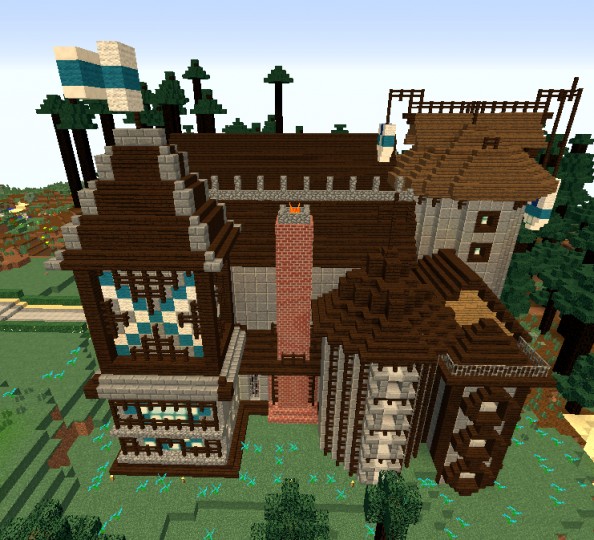 Bavarian Fairy Tale Castle Minecraft Map