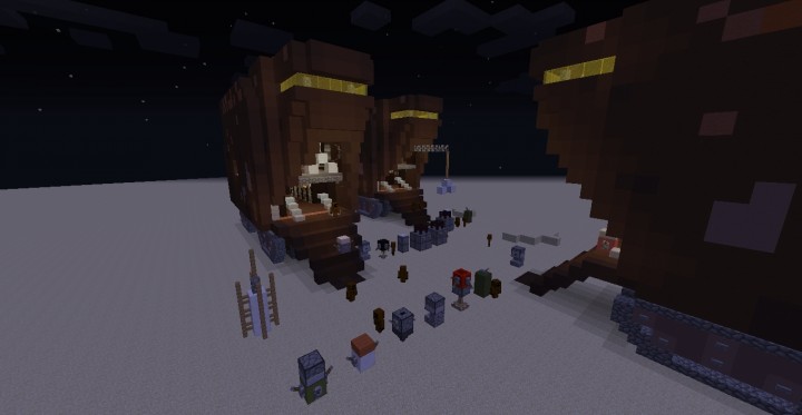 Star Wars - Sandcrawler(s) 1:1 Minecraft Map