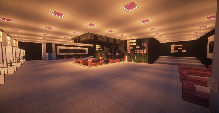 Modern Train Station Minecraft Map