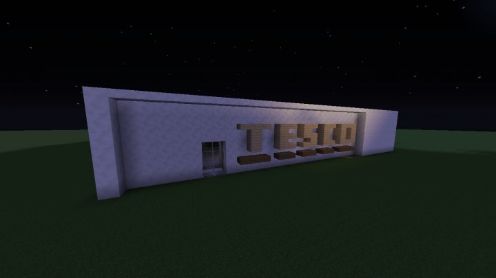 Tesco Supermarket Minecraft Map