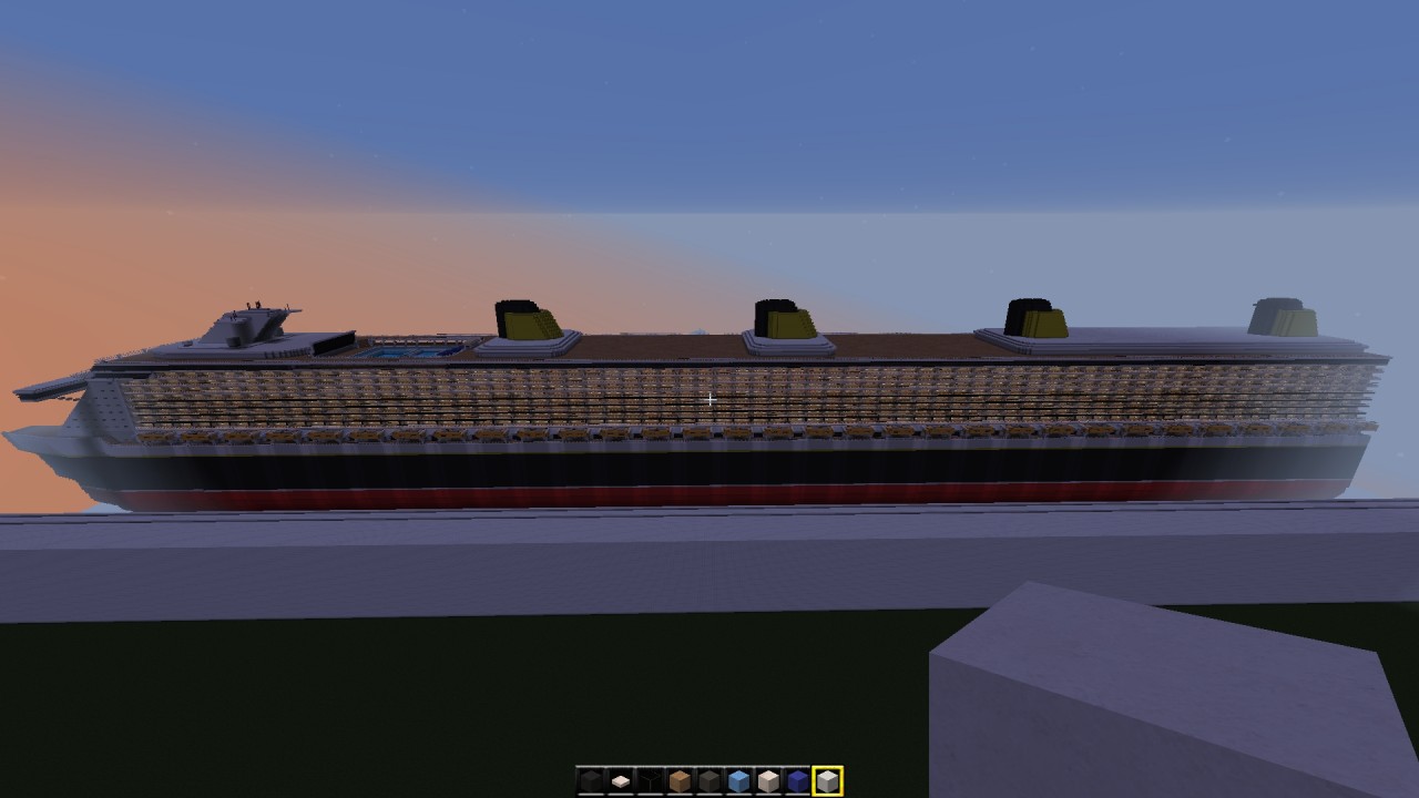 Ocean Liner Project Minecraft Map