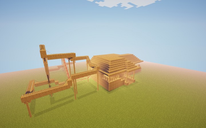 idek roller coaster 1 Minecraft Map
