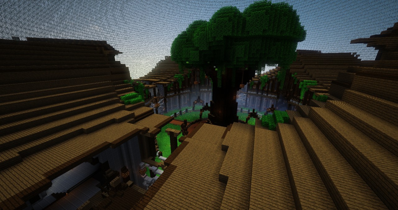 Invictus Network Hub Minecraft Map