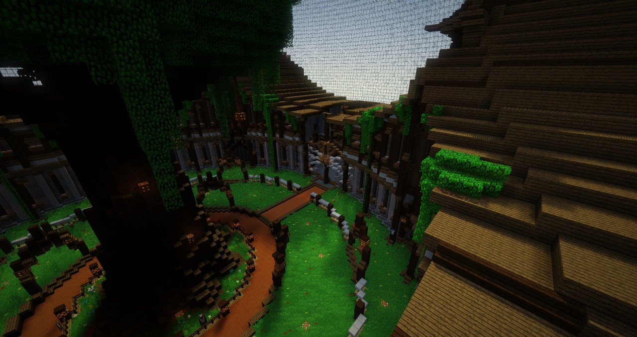 Invictus Network Hub Minecraft Map