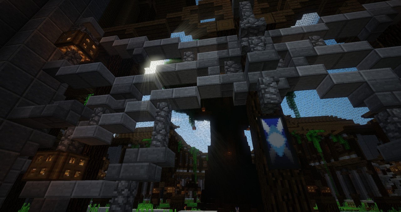 Invictus Network Hub Minecraft Map