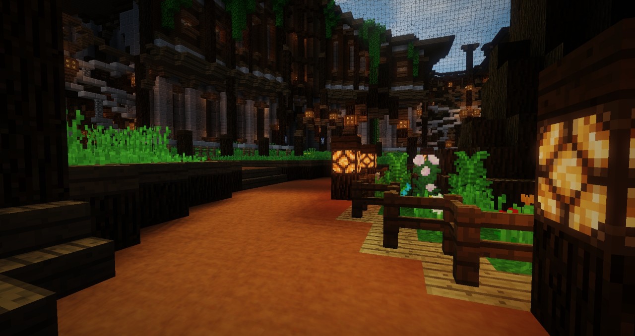 Invictus Network Hub Minecraft Map