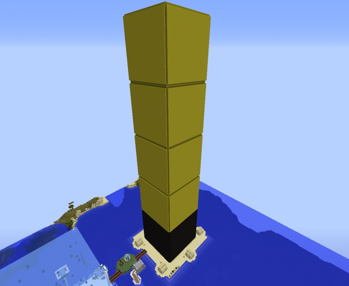 Achievement Hunter Games - Ice Cube & Mega Tower Minecraft Map