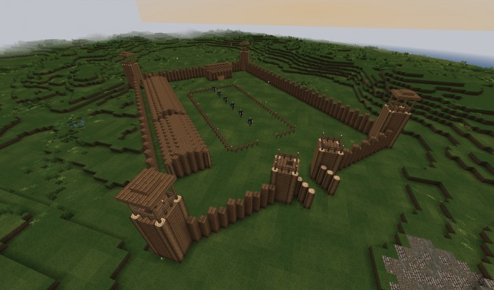 Ranger's Apprentice Redmont Minecraft Map