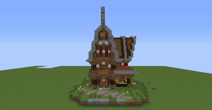 Medieval/Nordic Butcher's House Minecraft Map