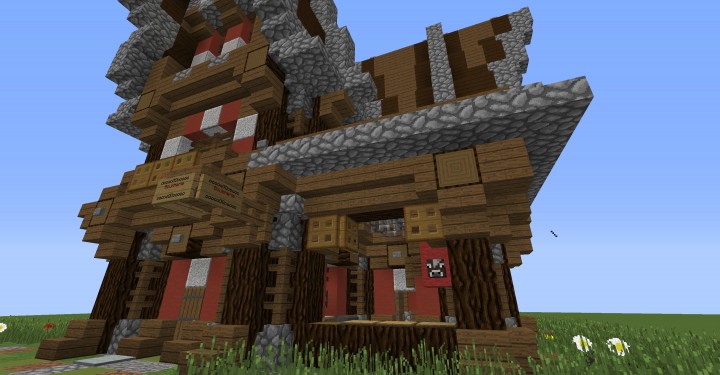 Medieval/Nordic Butcher's House Minecraft Map
