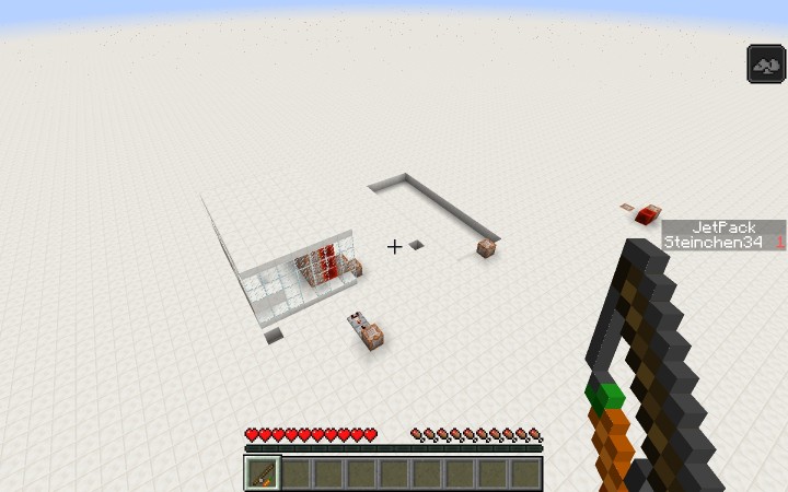 CyanedCraft's Vanilla Jetpack for Minecraft Snapshot 15w31a Minecraft Map