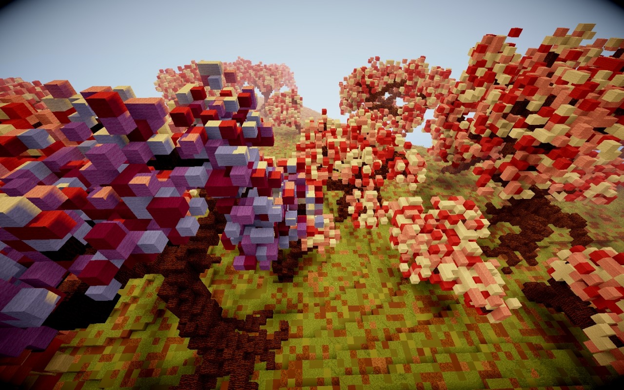 Land of Cherry Minecraft Map