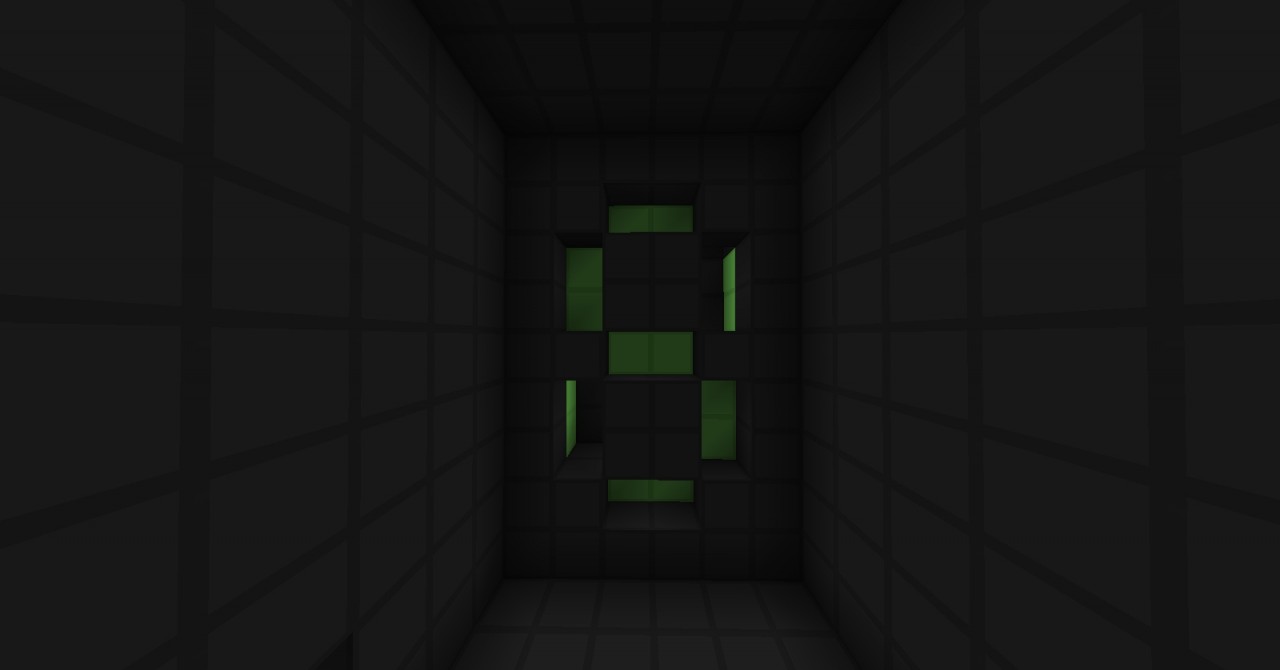 Simple Piston timer Minecraft Map