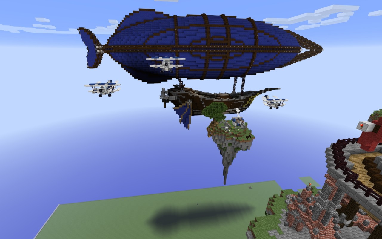 Bed Wars - Steampunk vs Dieselpunk Minecraft Map