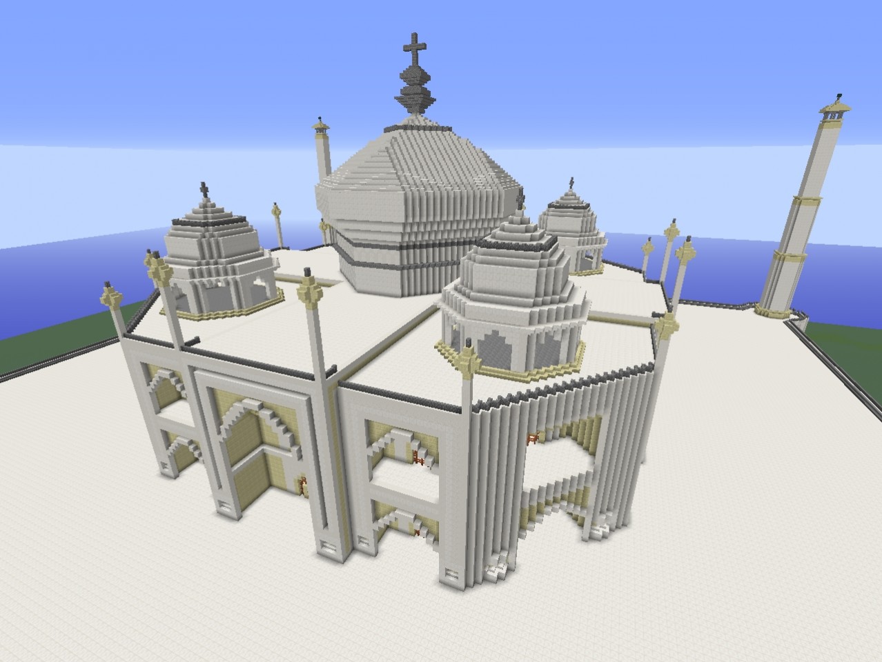 Taj Mahal Minecraft Map