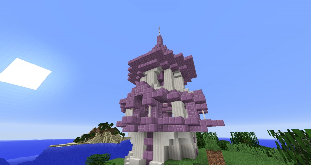 New "Purpur" Blocks Minecraft Map