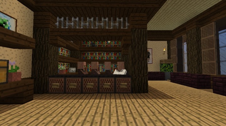 General store - Custom villagers Minecraft Map