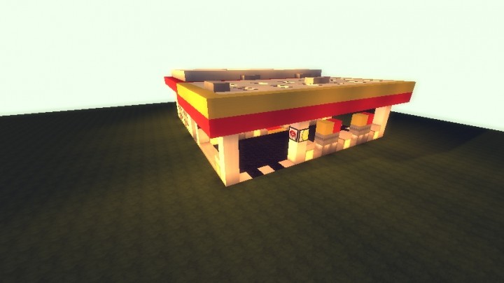 Shell Gas Stations Minecraft Project