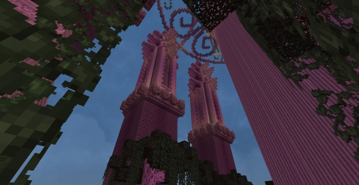 Fantasy Castle for an RPG Minecraft Map