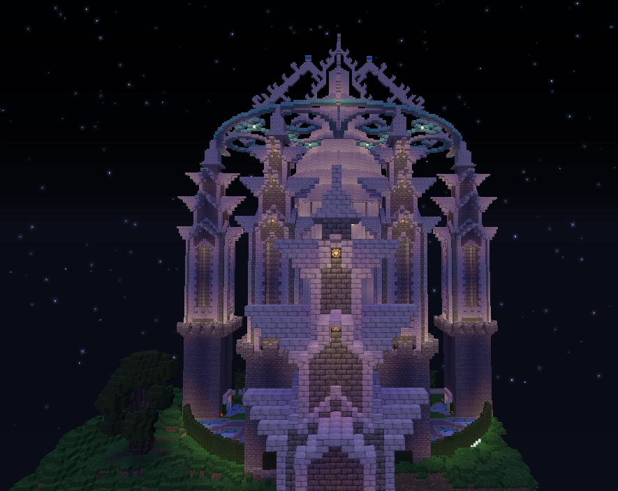 Fantasy Castle for an RPG Minecraft Map