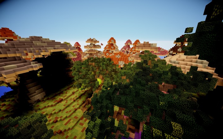 Fantasy Map Minecraft Map