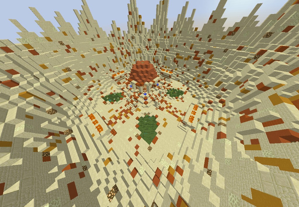Desert spawn - Download Minecraft Map