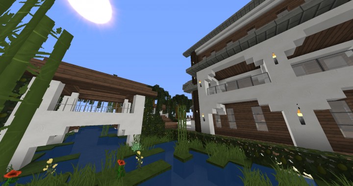 Jungle Mansion Minecraft Map