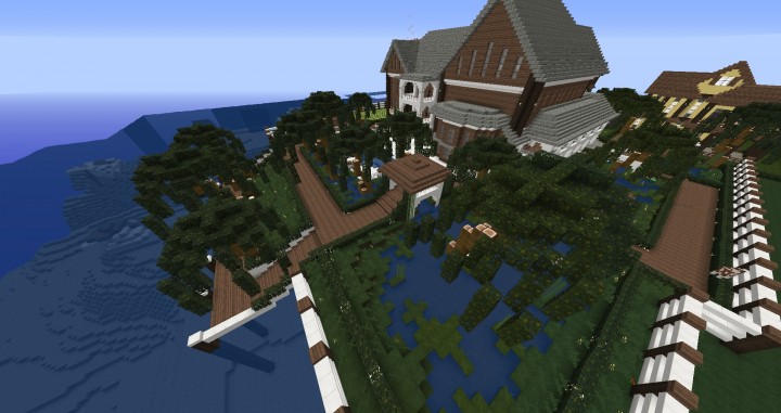 Jungle Mansion Minecraft Map