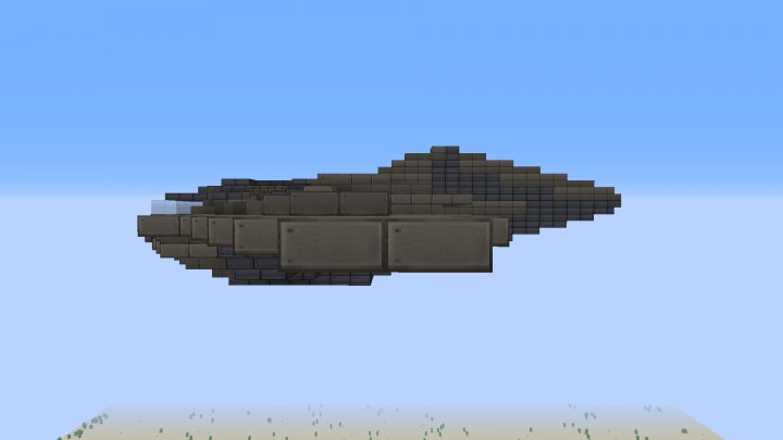 UNSC Longsword [1.8x+] [Interior] Minecraft Map