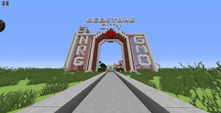 Redstone City V1 Minecraft Map