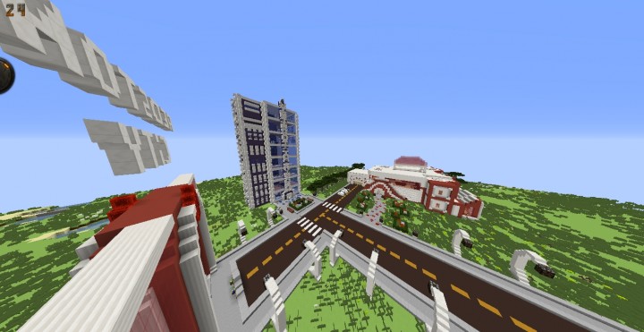 Redstone City V1 Minecraft Map
