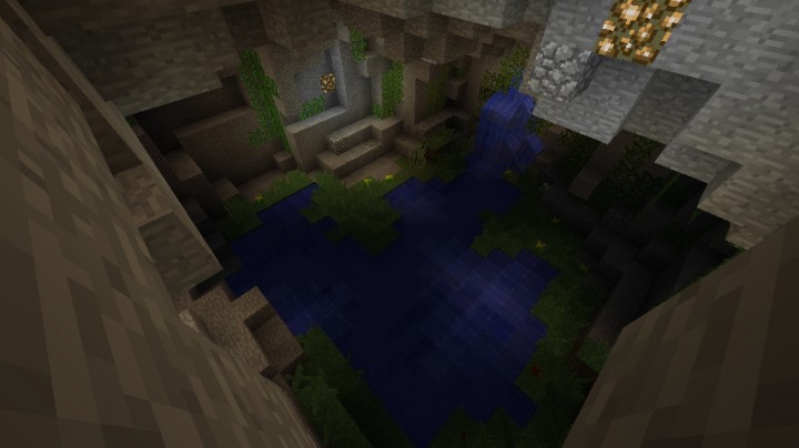 Cave Place Minecraft Map