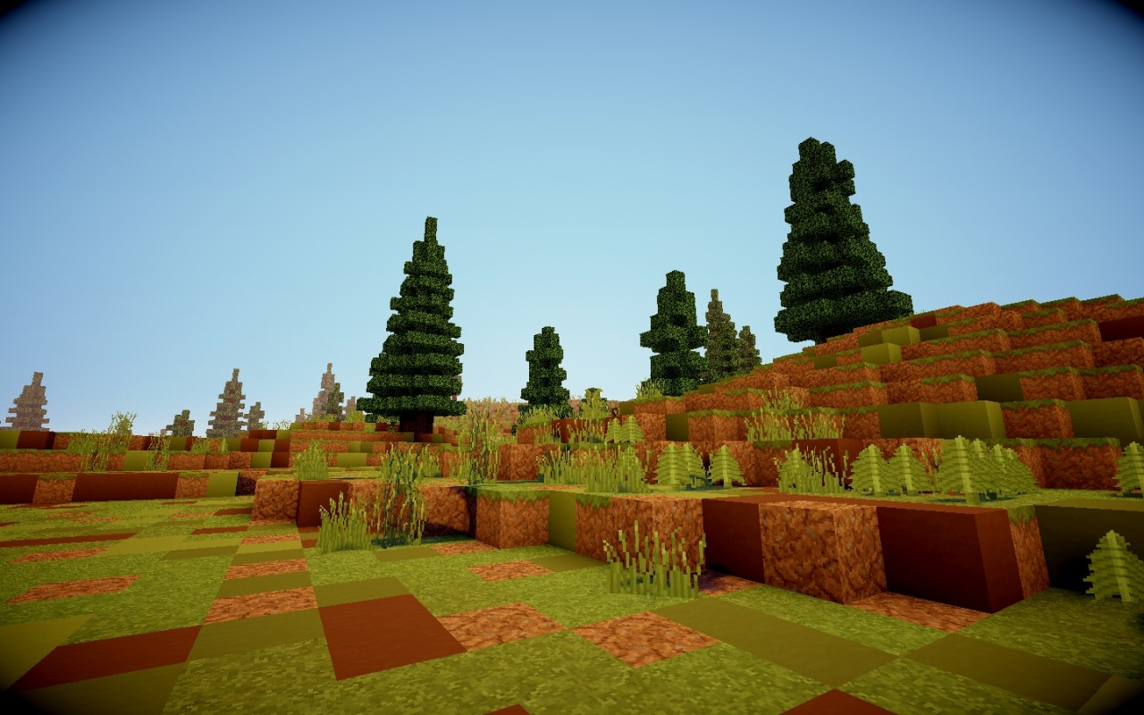Lake with trees Minecraft Map