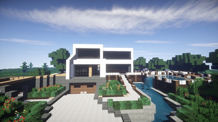 Beardle : Modern House Minecraft Map
