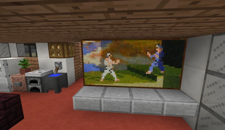 ultra modern house Minecraft Map