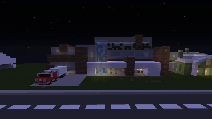 Modern Car Factory Minecraft Map