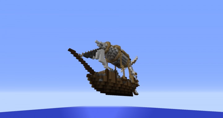 fly boat Minecraft Project