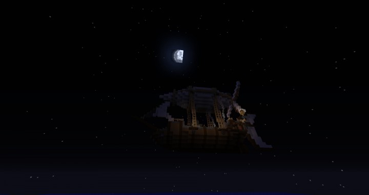 fly boat Minecraft Map