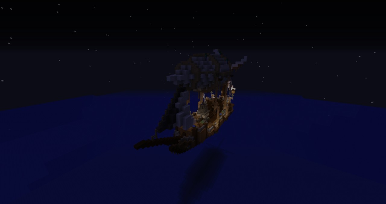 fly boat Minecraft Map