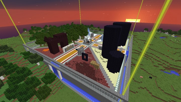 Faction Hub Minecraft Map