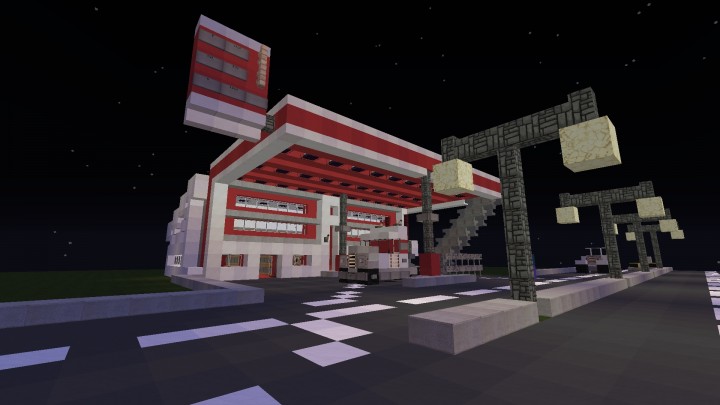 - Modern Patrol Station - Minecraft Map